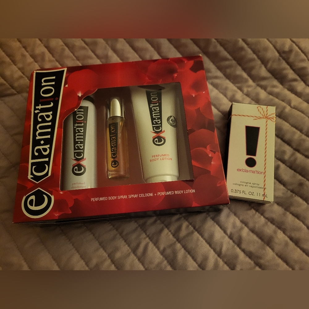 Exclamation 3 Piece Gift Set And Perfume 0.37oz - Gem